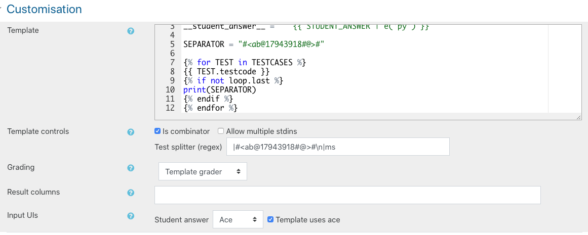 Coderunner Question About Unclear Documentation